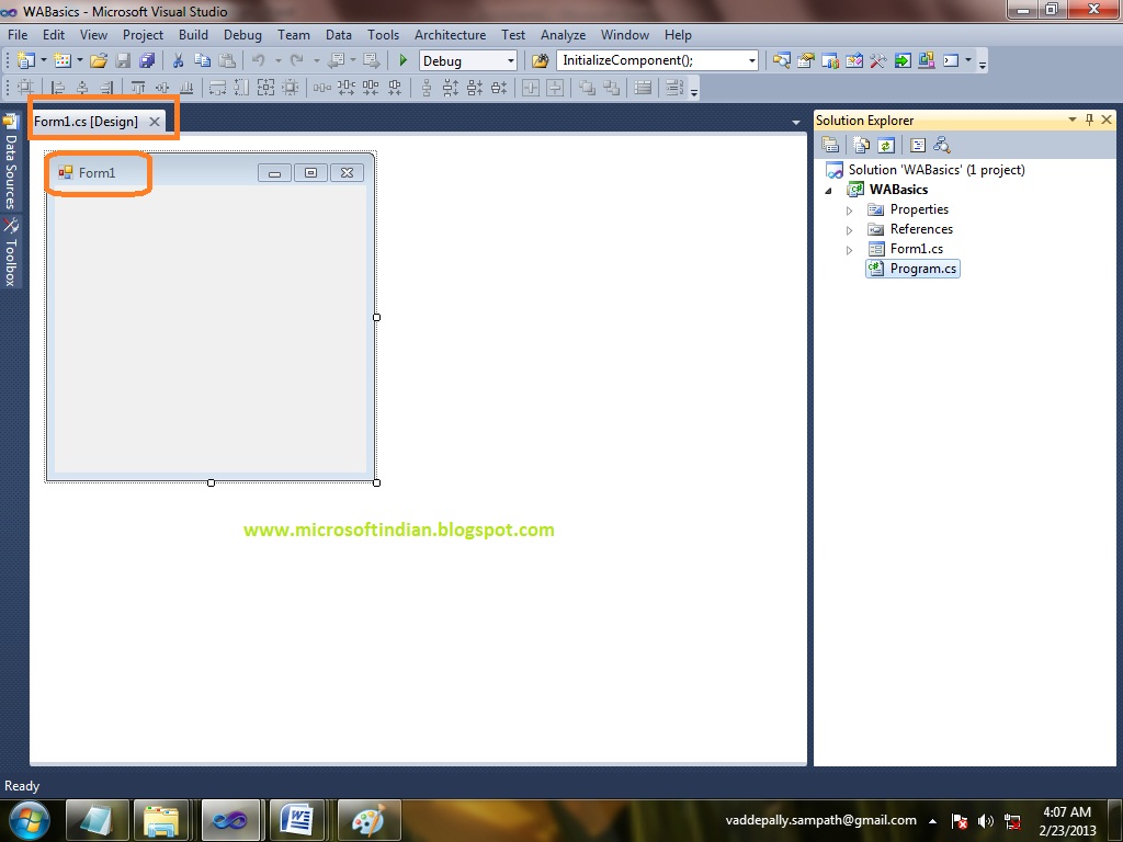 Sampath: Windows Forms Application